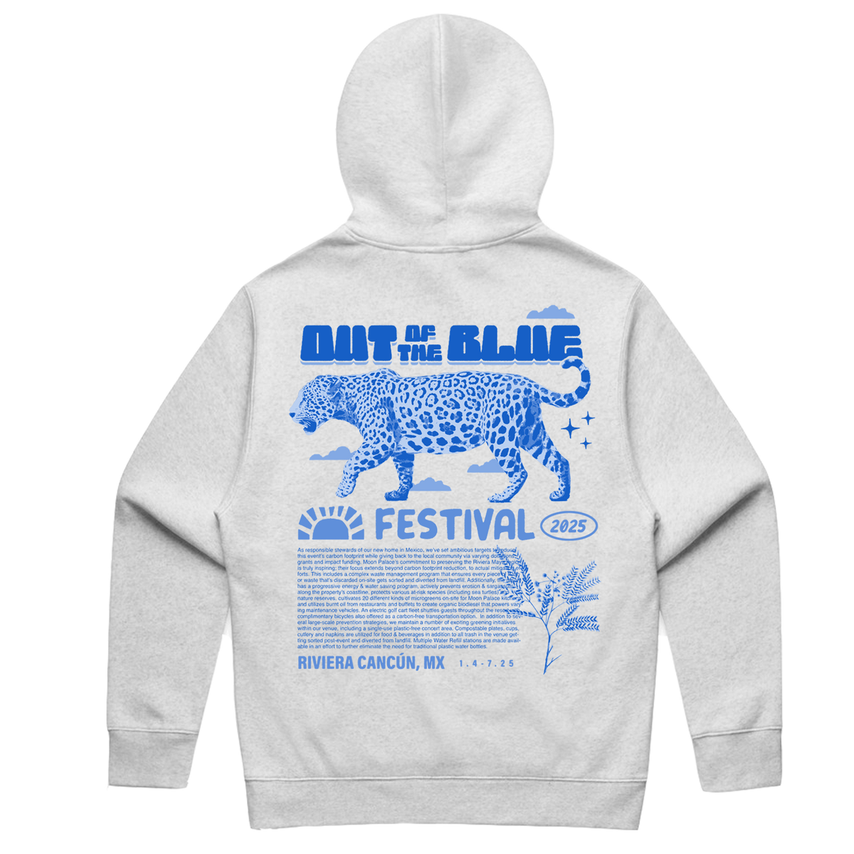 Unisex Jaguar Hoodie 2025– Out of the Blue Festival